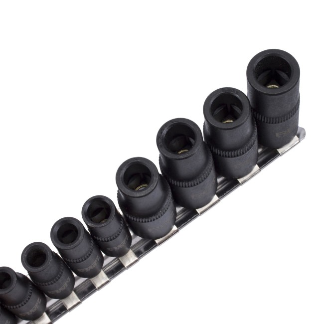 118443 Dopsleutel inzetstukken draadtap 1/4" en 3/8" aandrijving voor ...