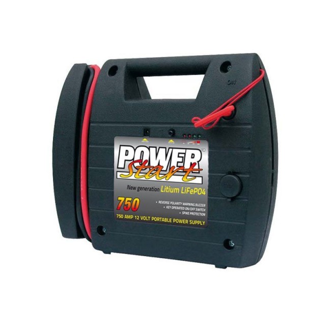 PS-750LIL POWERSTART Startbooster Lithium 12 volt, 750/1600 Amp - VDH Tools